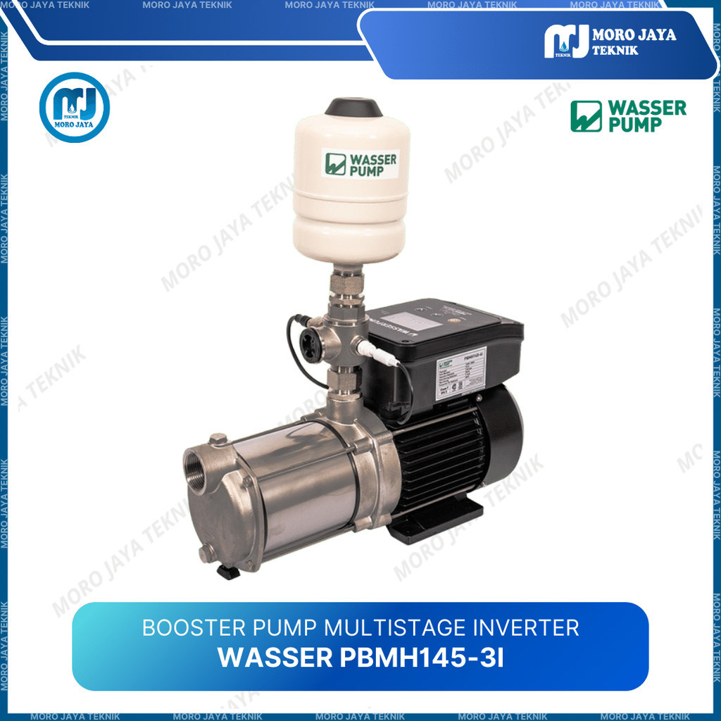 Jual Pompa Air Pendorong Booster Pump Multistage Inverter Wasser ...