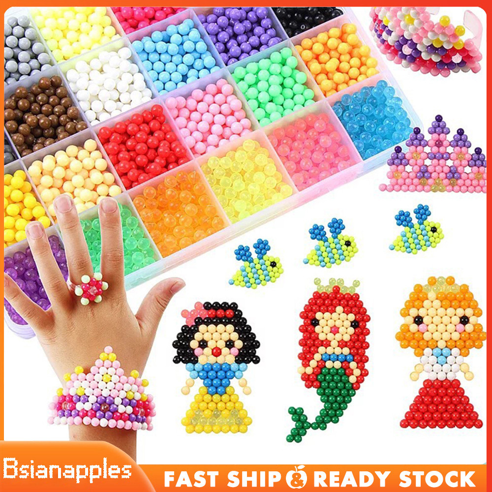 Jual Bsianapples 1000/1500/2400 PCS DIY Anak Magic Water Beads ...
