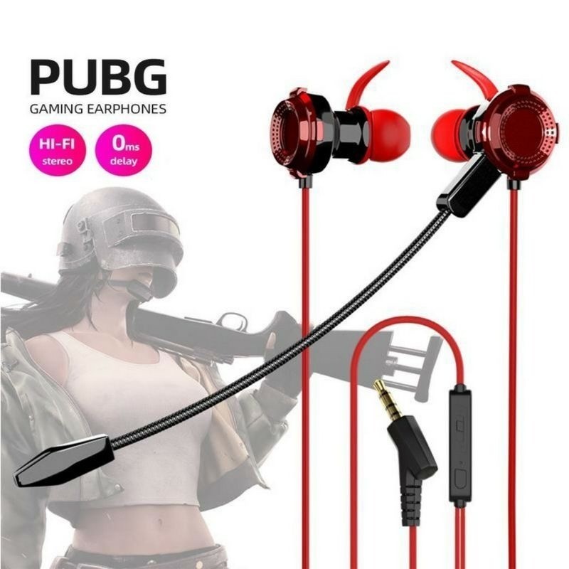Jual Headset Earphone Stereo Mobile Gaming IN Ear XG 120 With Mic Jack ...