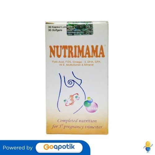 Jual Nutrimama 3 Box 30 Kapsul | Shopee Indonesia