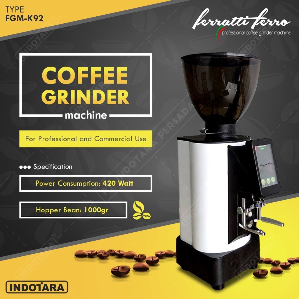 Jual Coffee Grinder Machine / Alat Penggiling Kopi Ferratti Ferro FGM ...
