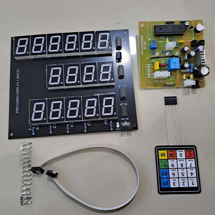 Jual CPU Pom Mini AC/DC Minimalis + Display Layar 7 Segmen Warna Merah ...