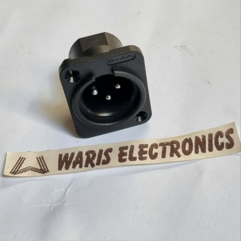 Jual Soket XLR Male BMA Socket Cannon Tempel Body BMA | Shopee Indonesia