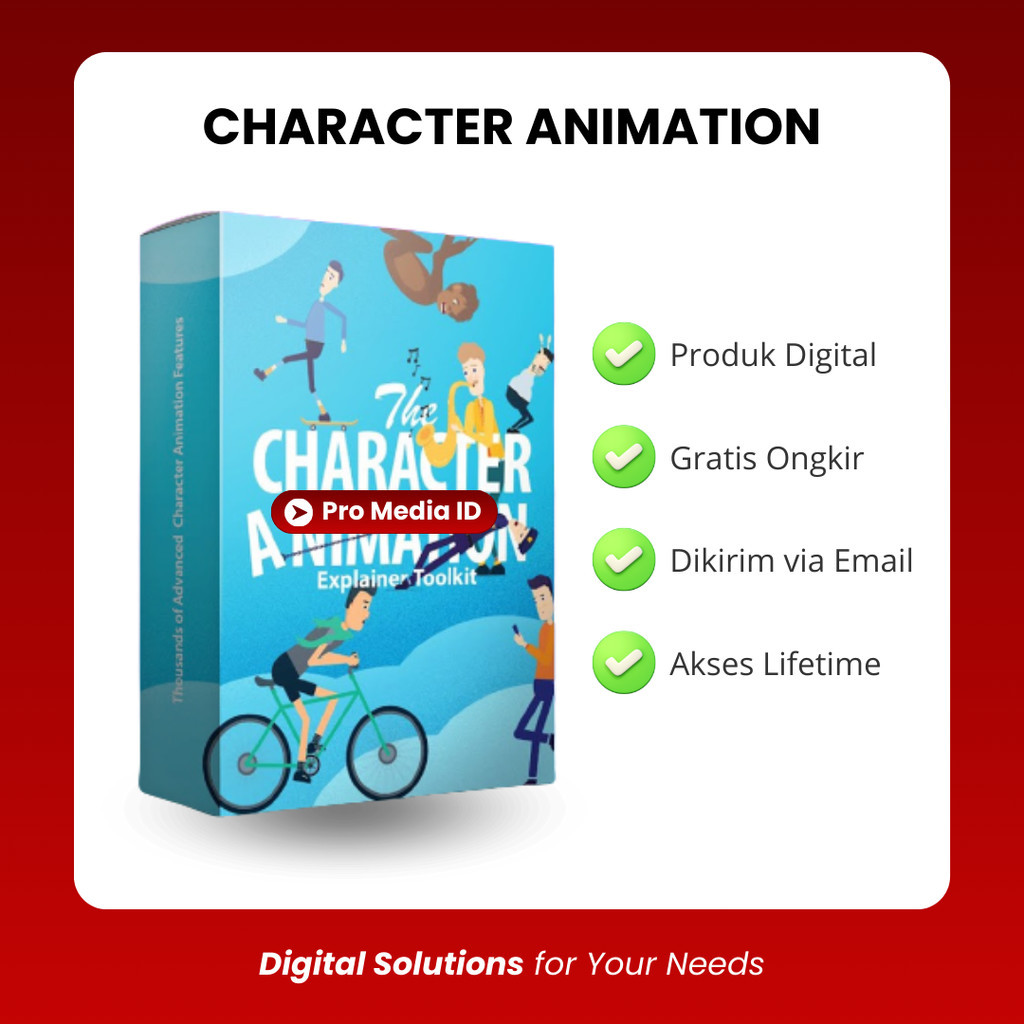 Jual Character Animation Toolkit After Effects Template Animasi Explainer untuk Berbagai ...