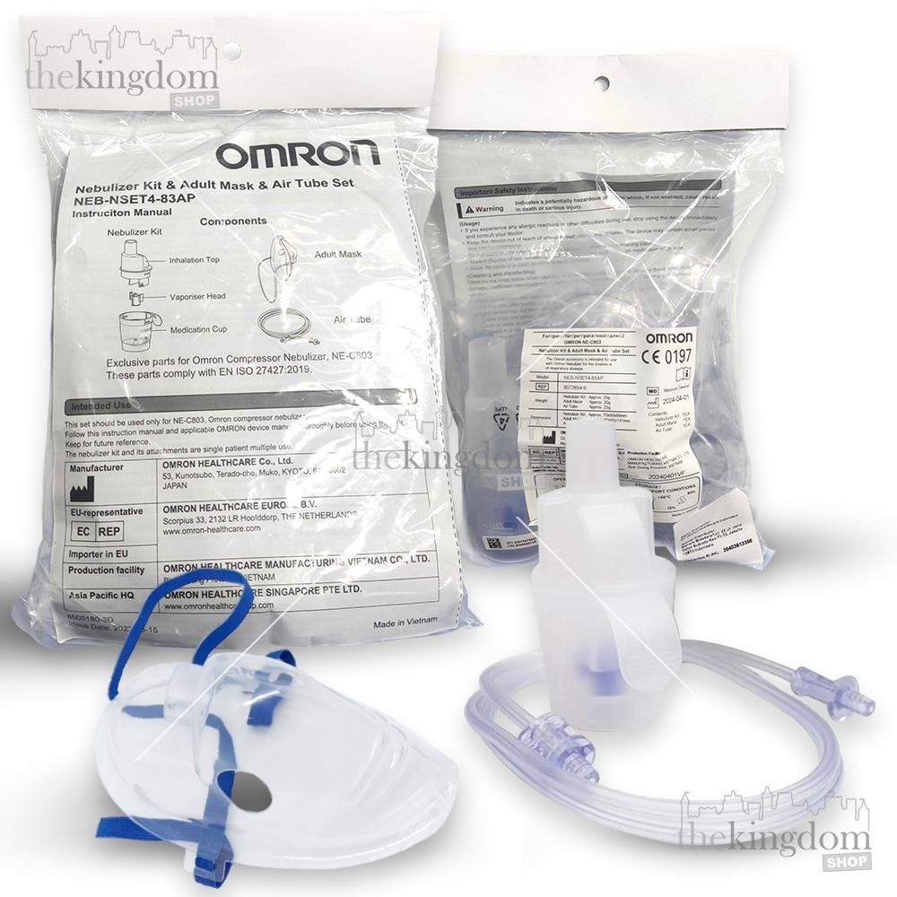 Jual Omron NE-C803 Nebulizer Kit Set Alat Bantu Pernafasan Neb ...