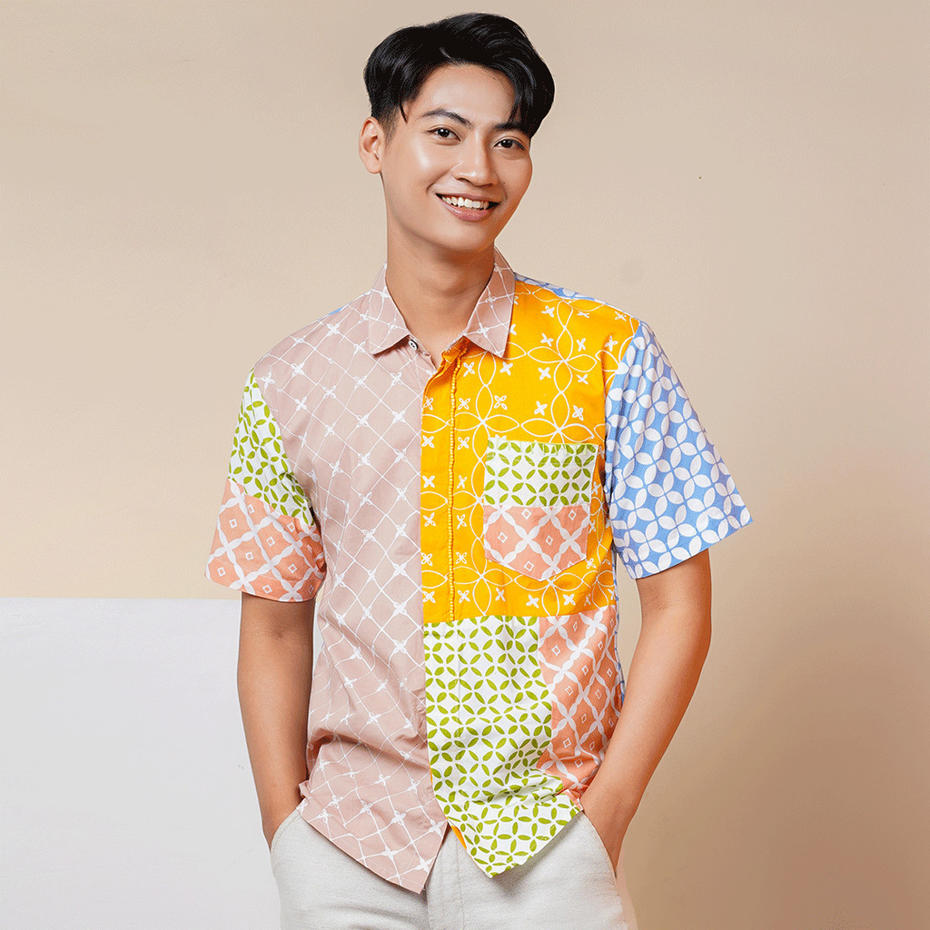 Jual Batik ENOM - Kemeja Emer - Kemeja Batik Modern Unisex - Pijar ...