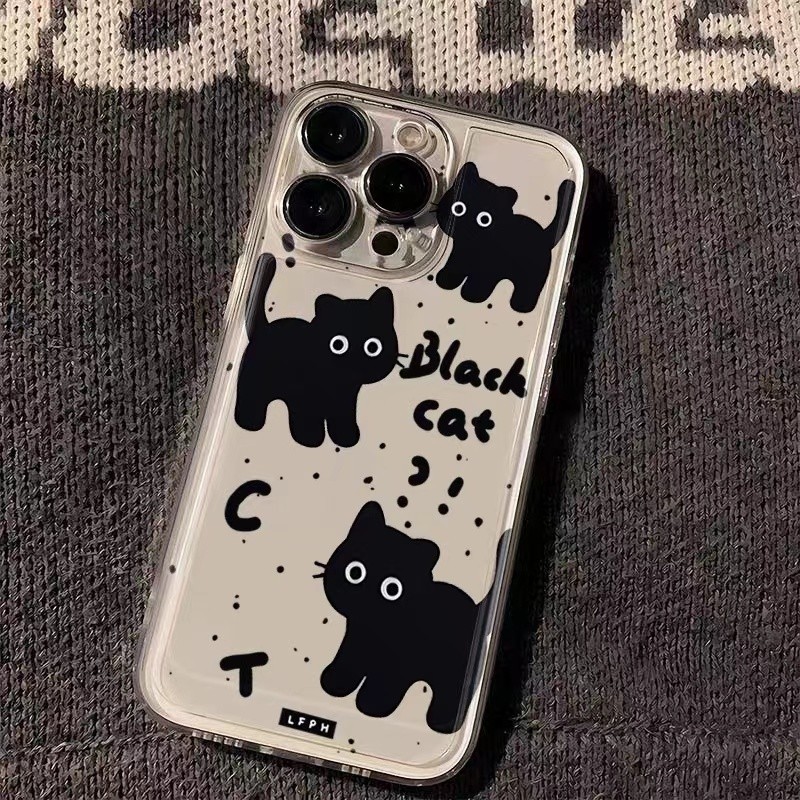 Jual Tanda pertanyaan kucing Phone Case Oppo A1k/C2 A3s A15/A15s A16 ...