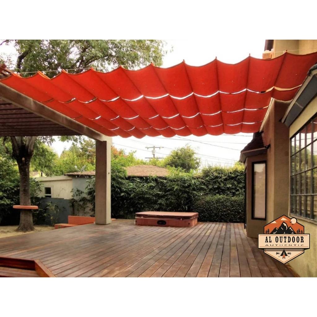 Jual Awning Gelombang ukuran 2x4 bahan Cordura nylon / tenda kanopi ...