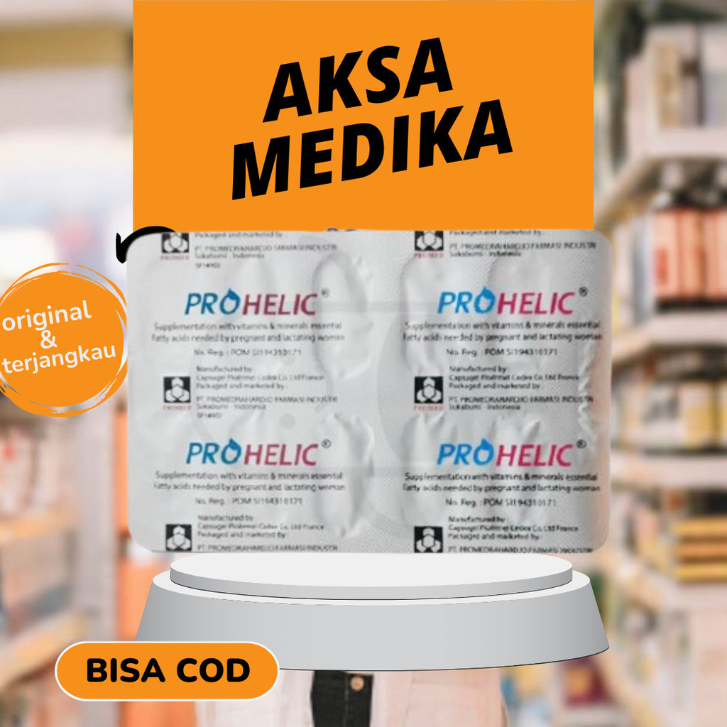Jual Prohelic strip 10 kapsul -originale | Shopee Indonesia