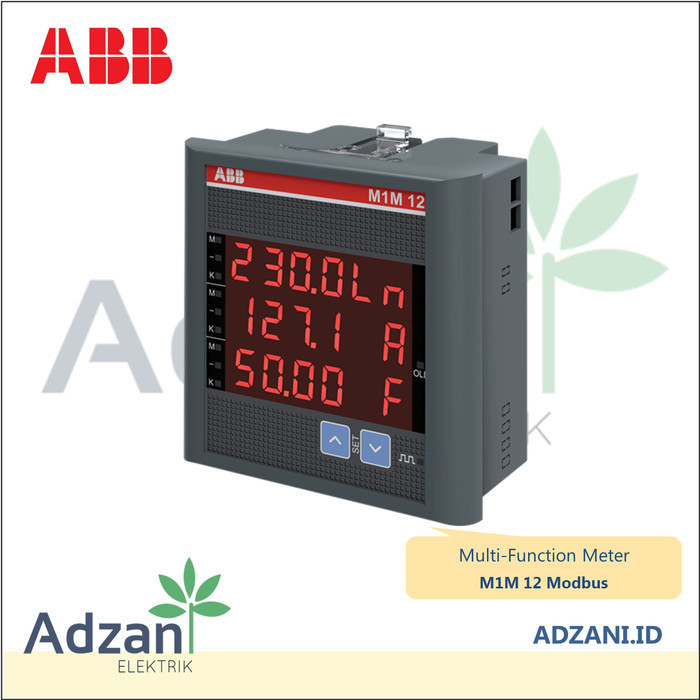 Jual ABB M1M 12 MODBUS Digital Multi Meter 1SYG207581R4051 Power | Shopee Indonesia