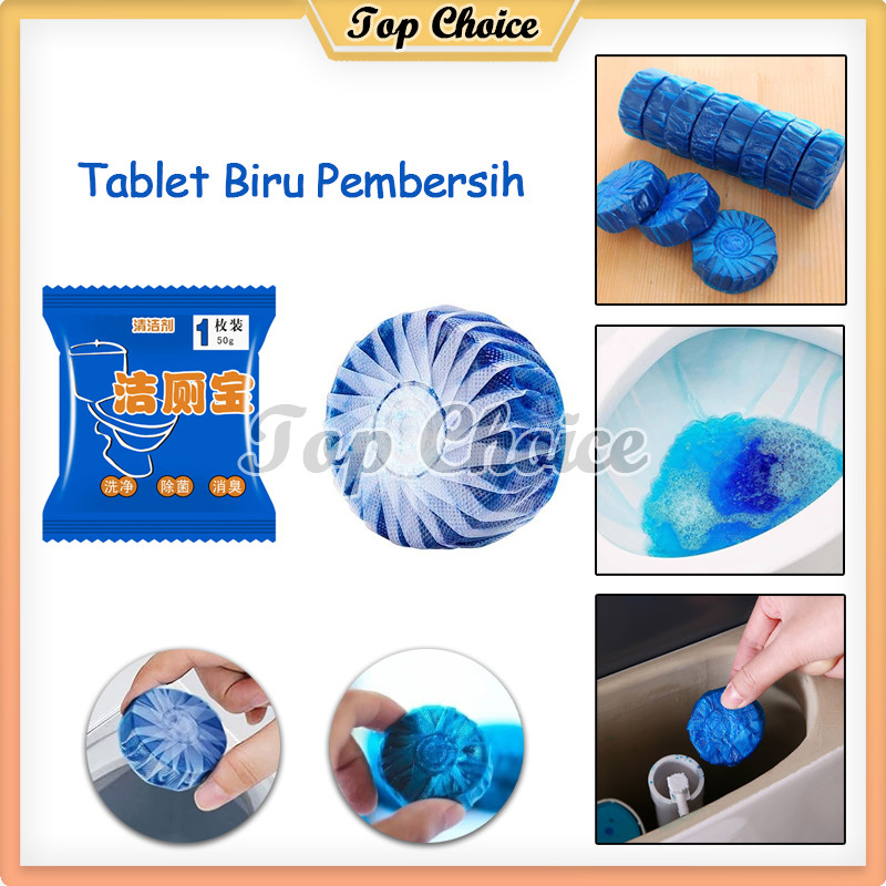 Jual Tablet Biru Pembersih Toilet / Tablet Pembersih Toilet / Tablet ...
