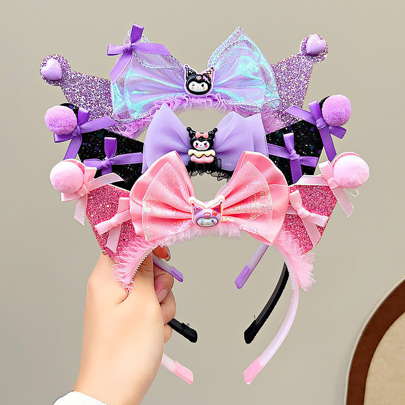 Jual SANRIO UNIQUE BANDO ANAK LUCU KUROMI / BANDO KUROMI SANRIO TERBARU ...