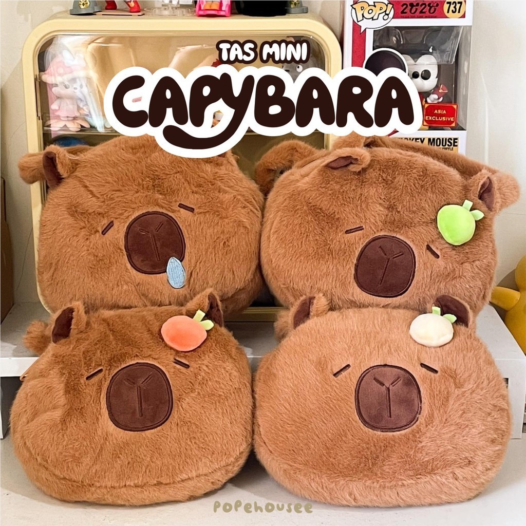 Jual TAS MINI CAPYBARA VIRAL JENNIE BLACKPINK DOUYIN KPOP | TOTEBAG ...