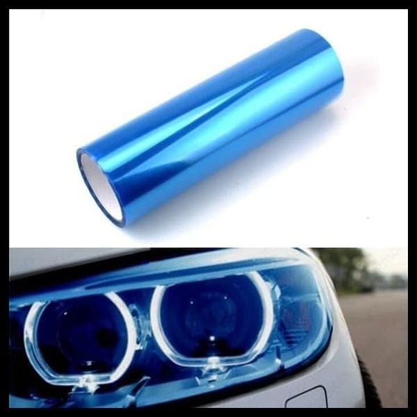 Jual Stiker Headlamp Hybrid Motor Mobil Biru Muda | Shopee Indonesia
