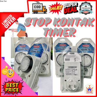 Jual Gudang Tukang Stop Kontak Timer Canggih Kenmaster 24 Jam Smart ...