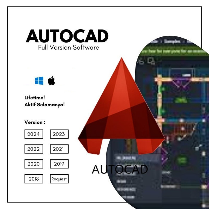 Jual AUTOCAD 2015 s/d 2024 WIN & MAC Full Version | Shopee Indonesia