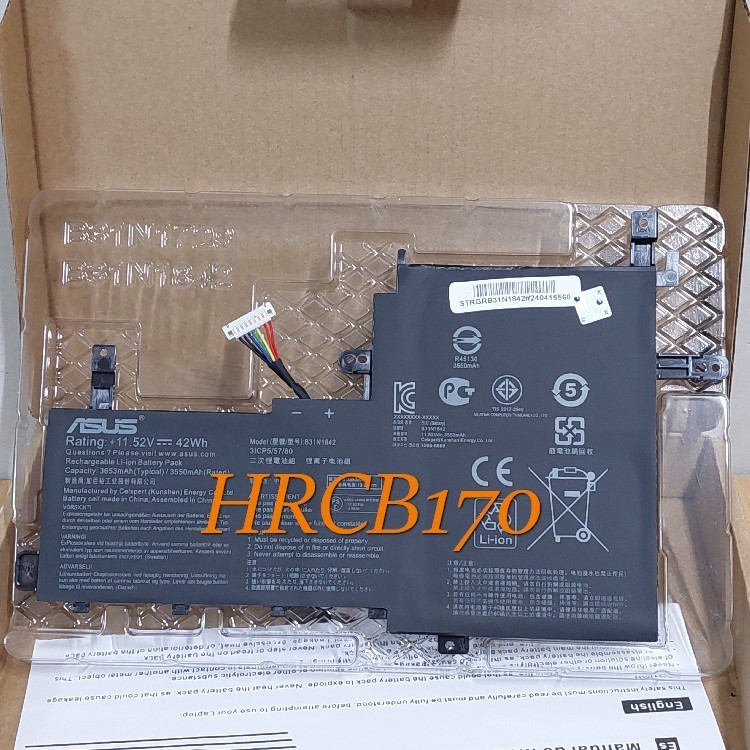 Jual Baterai ASUS VivoBook 15 F513 M513 K513 S513 X513 Series B31N1842 ...