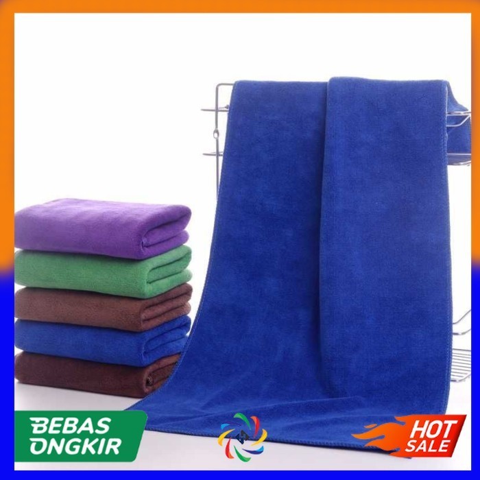 Jual Lap Microfiber 60 x 160 cm Lap Fiber Lap Handuk Kain Lap Micro ...