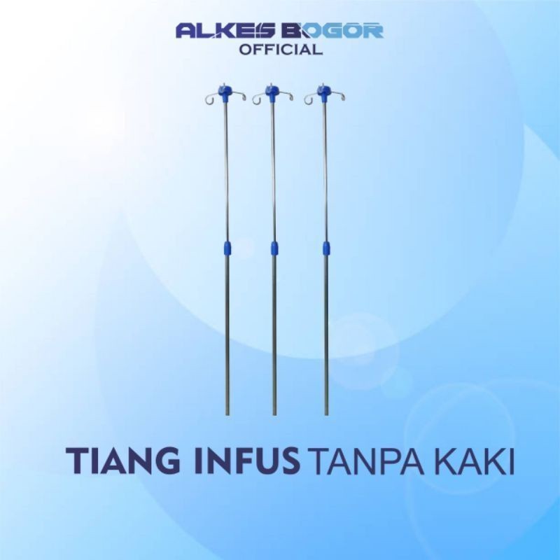 Jual Tiang Infus Bed Crank Kursi roda Alat gantung Gantungan Adjustable ...