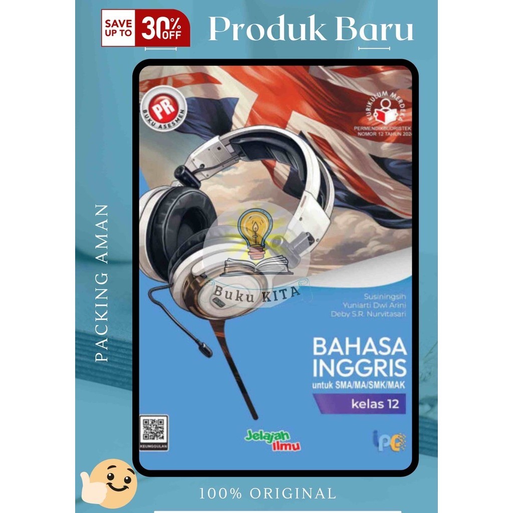 Jual Buku Pr/Lks Kurmer Bahasa Inggris Kelas 12/XII SMA/MA Semester 1&2 Kurikulum Merdeka Intan ...