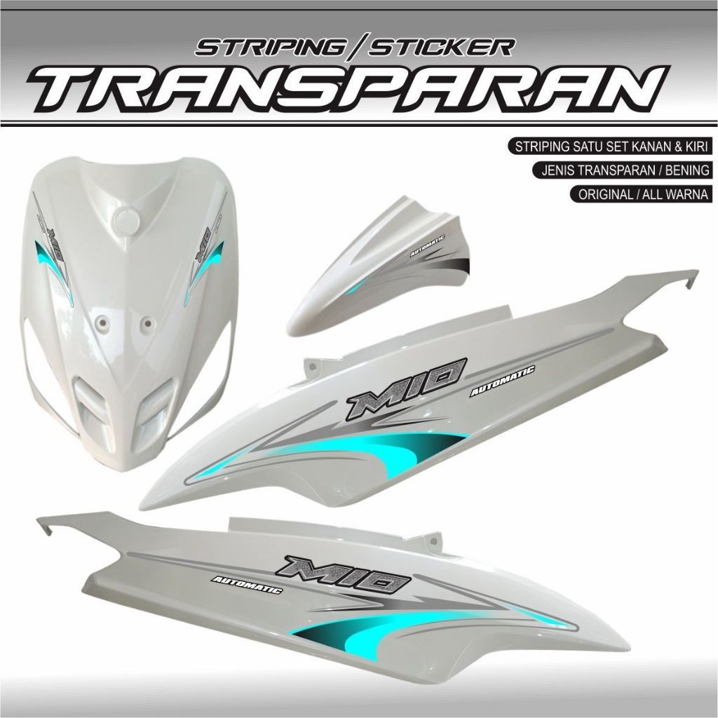 Jual VARIASI STRIPING VARIASI TRANSPARAN YAMAHA MIO SPORTY /MIO SMILLE ...