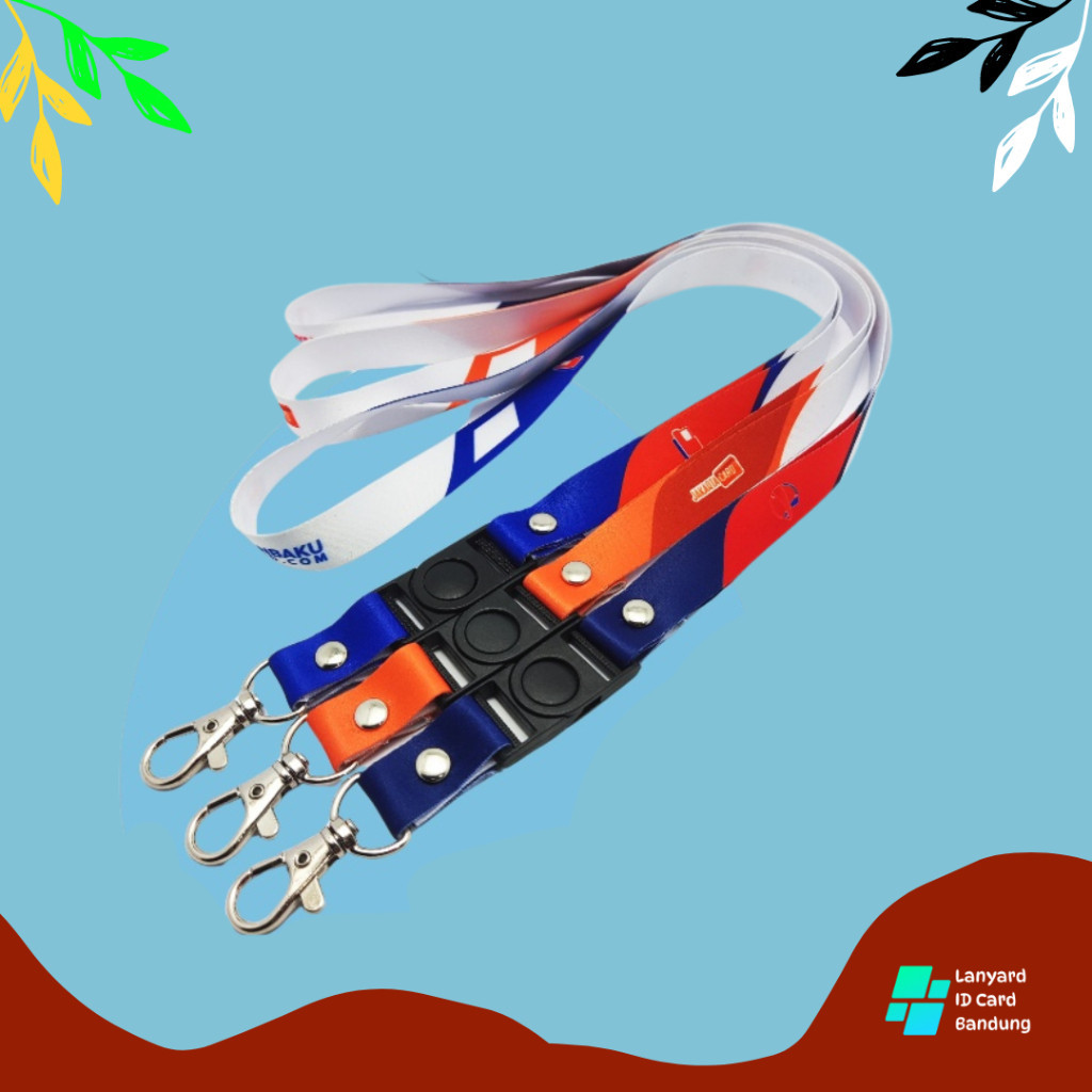 Jual CETAK TALI LANYARD SUBLIME 2 CM 2 SISI | Shopee Indonesia