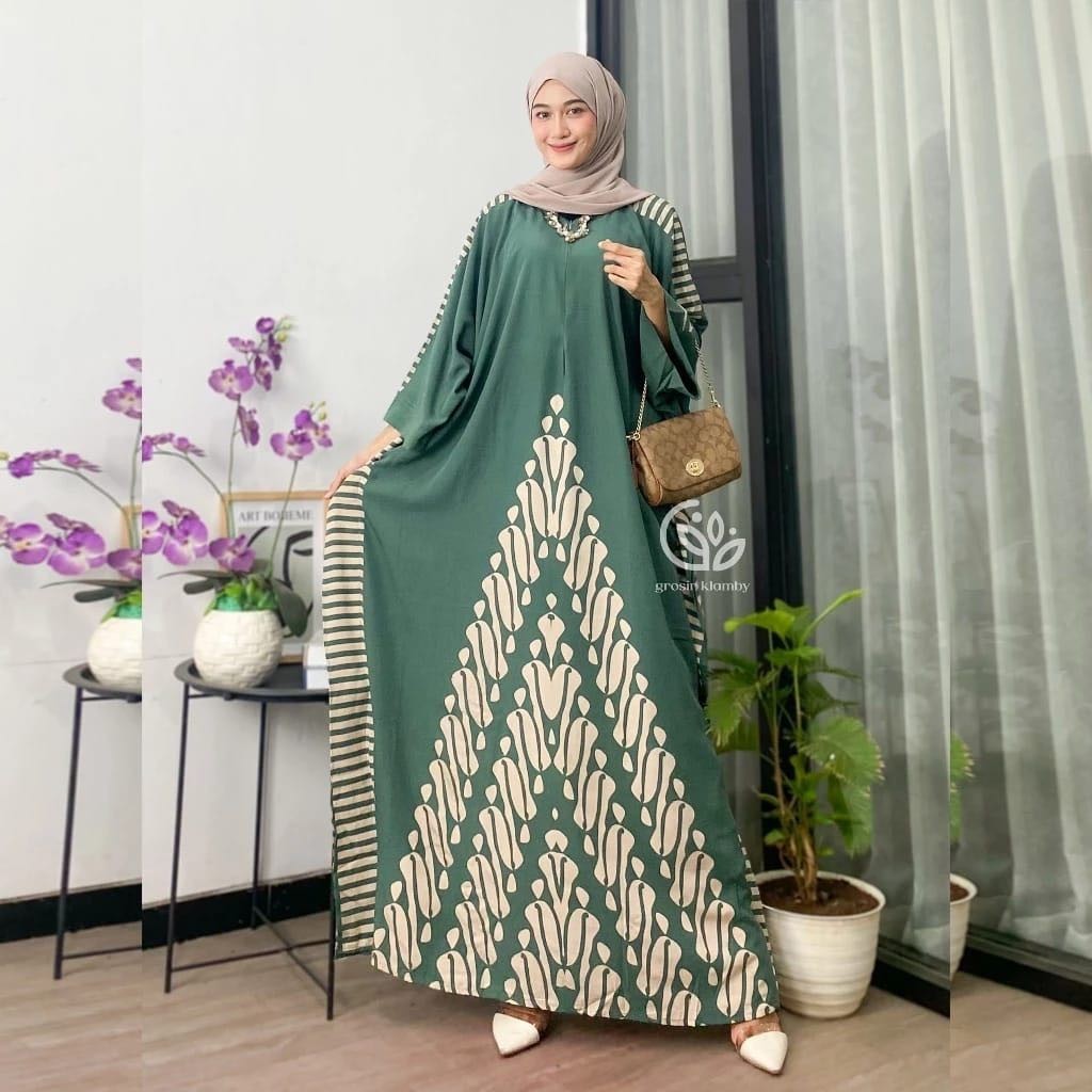 Jual Kaftan Jogja - Daster Kaftan Rayon Premium Kaftan Jumbo Motif ...
