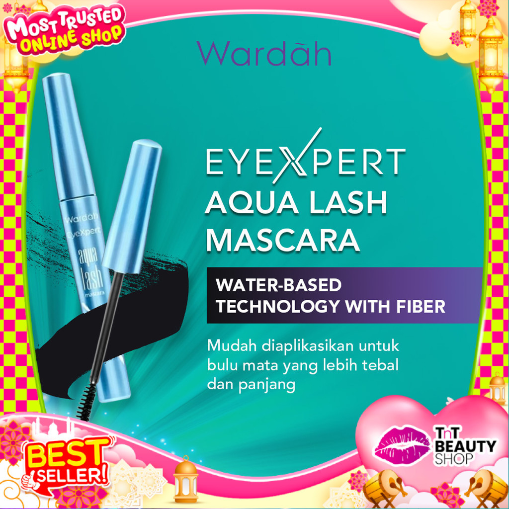 Jual Wardah Eyexpert Aqua Lash Mascara 6g | Mascara Wardah Eyexpert ...