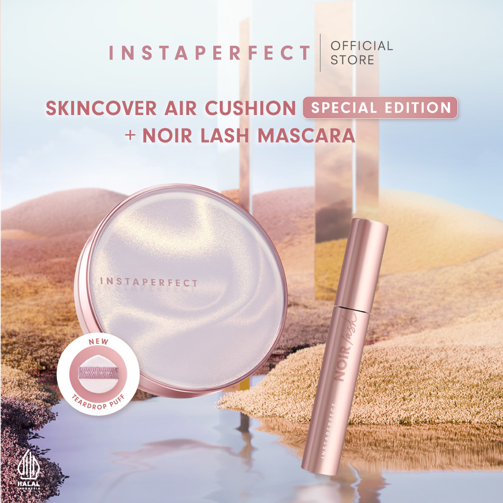 Jual [BUNDLE] Instaperfect Skincover Air Cushion Special Edition+ Noir ...