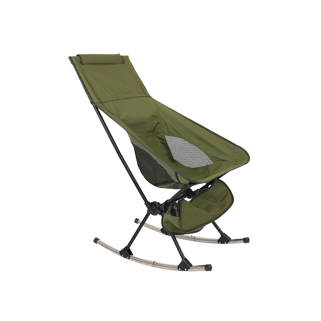 Jual Folding Camping Chair Rocking Chair Camping Seat with High Back ...