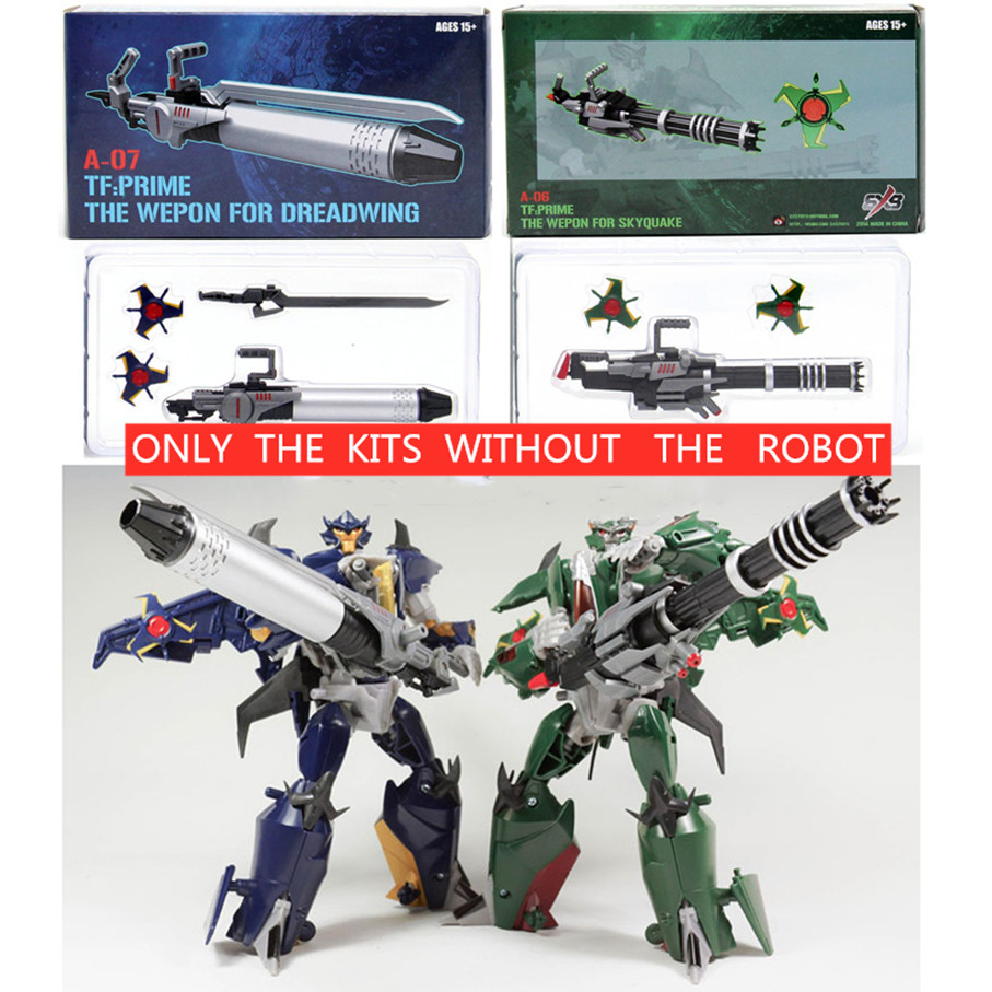 Jual NEW SXS A-06 A-07 Weapon Upgrade Kits For Transformation TFP ...