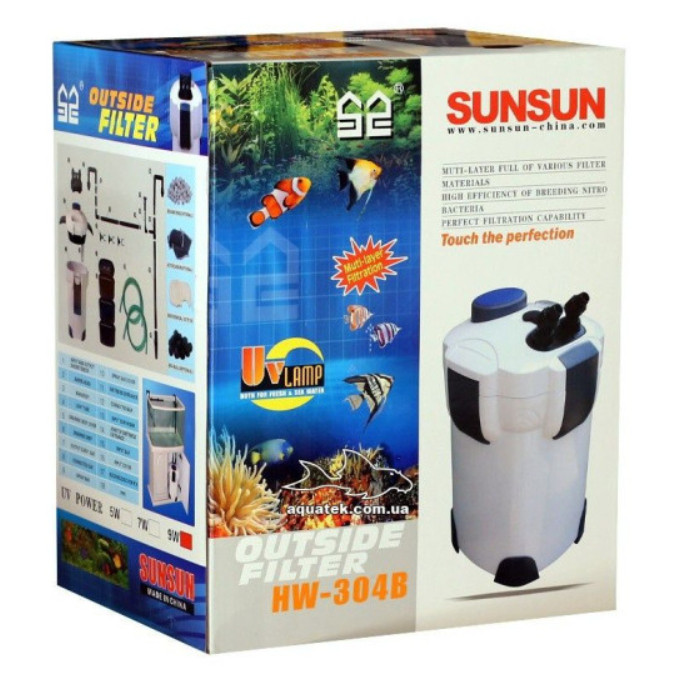 Jual Eksternal Filter Canister SUNSUN HW 304B Series Eksternal Filter ...