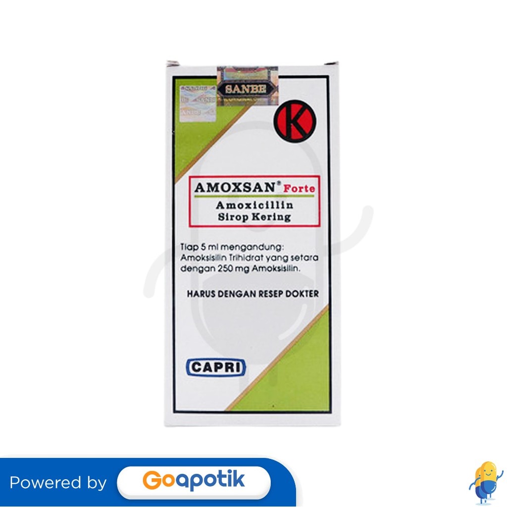 Jual Amoxsan Forte 250 Mg/5 Ml Dry Syrup 60 Ml | Shopee Indonesia
