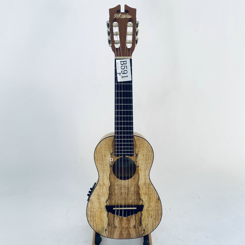 Jual Nylon String Classical Guitar 28' 6 Strings Ukulele with Pickups ...