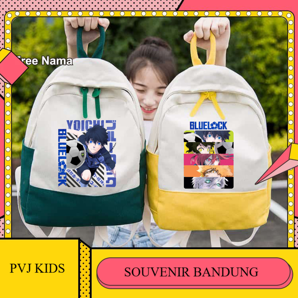 Jual SB Tas Ransel Anime Blue Lock Untuk Sekolah Tas backpack Laki laki ...