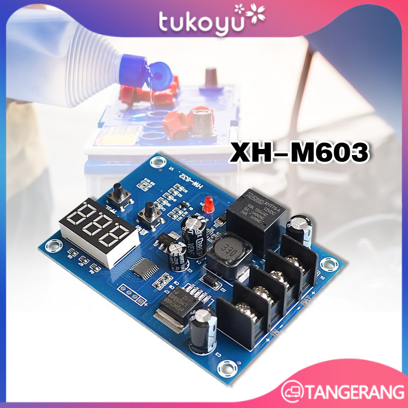 Jual Battery Charger Control Module 12-24V XH-M603 kontroller Cas ...