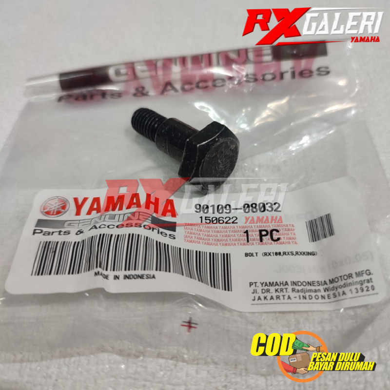 Jual BAUT STANDAR SAMPING RX KING ASLI ORIGINAL YAMAHA 90109-08032 ...
