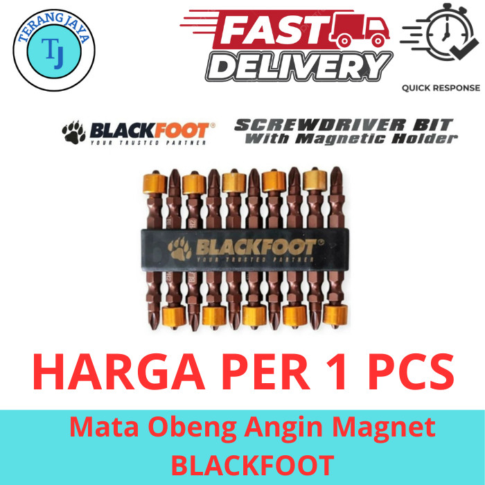 Jual Mata Obeng Angin Magnet BLACKFOOT 65MM PH2 (HARGA UNTUK 1 BUAH ...