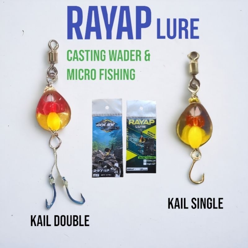 Jual Umpan RAYAP LURE Casting Wader Micro Fishing - Free Timah | Shopee ...