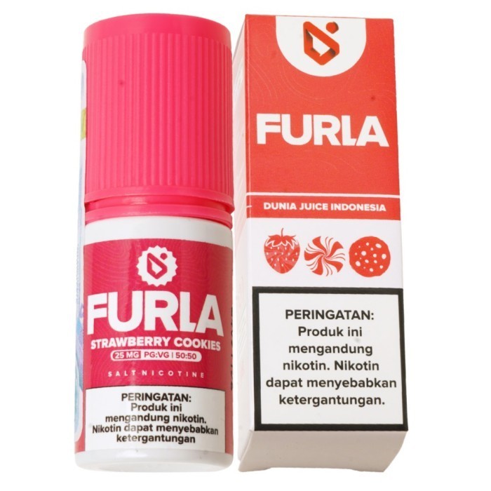 Jual Liquid Furla V2 Strawberry Candy Cookies Saltnic 25MG 30ML By ...