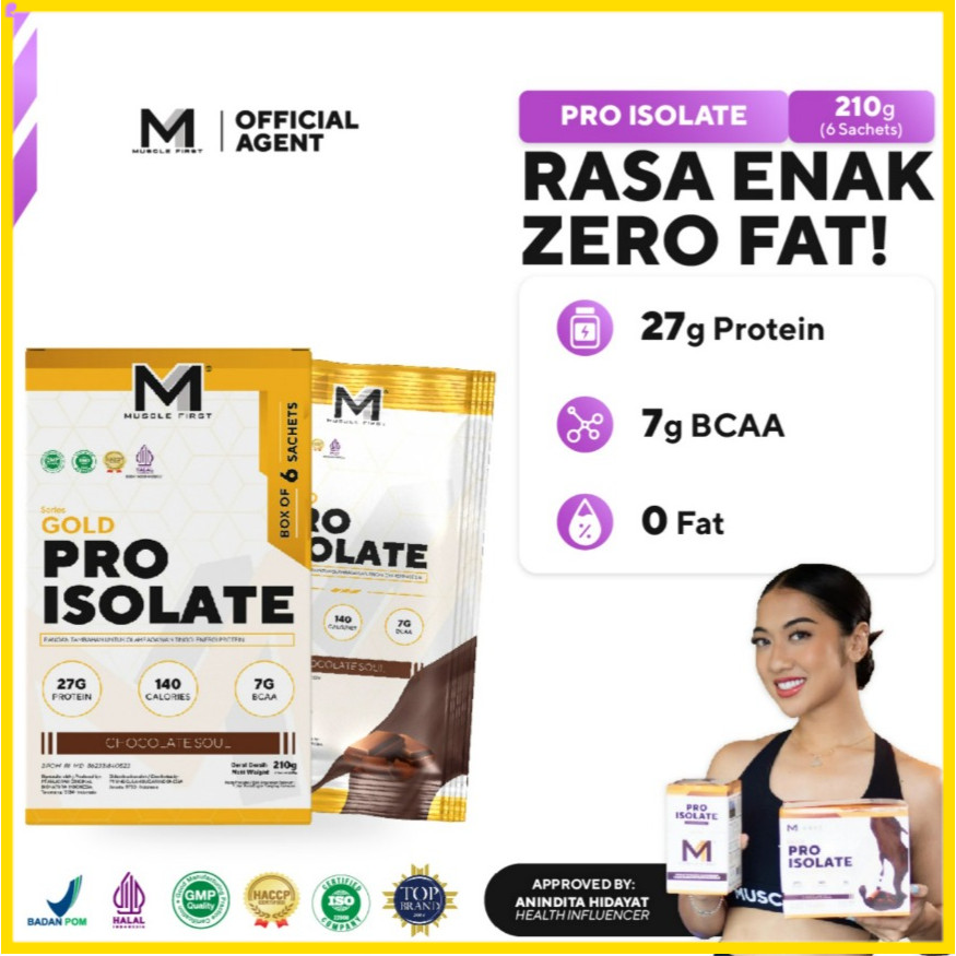 Jual MUSCLE FIRST PRO ISOLATE BOX SERIES ISI 12 SACHET WHEY ISOLATE M1 ...