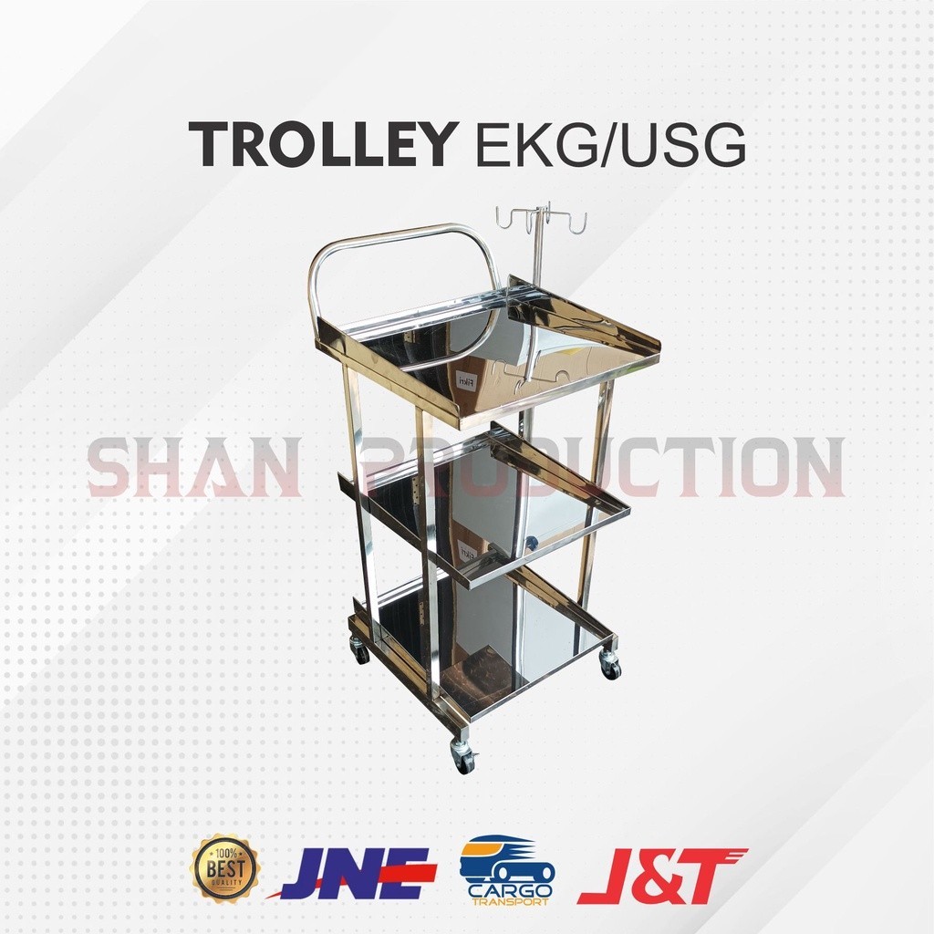 Jual Trolley EKG - Trolley USG - Trolley ECG - WINS | Shopee Indonesia