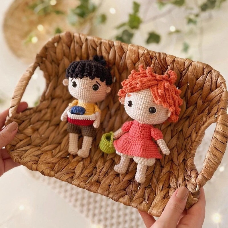 Jual Ponyo & Sosuke [CROCHET PDF PATTERN/BACA DESK] | Shopee Indonesia