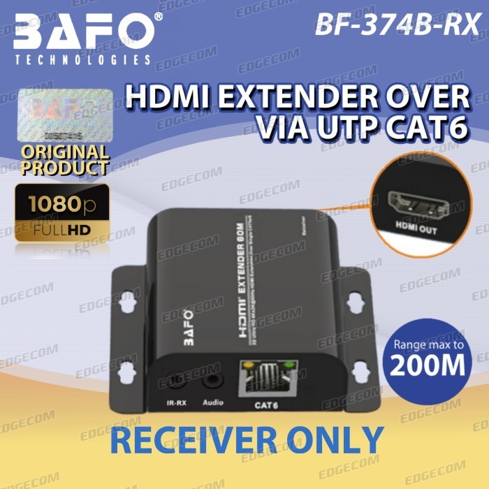 Jual HDMI Extender Via UTP 200 Meter BAFO - Receiver Only | Shopee ...
