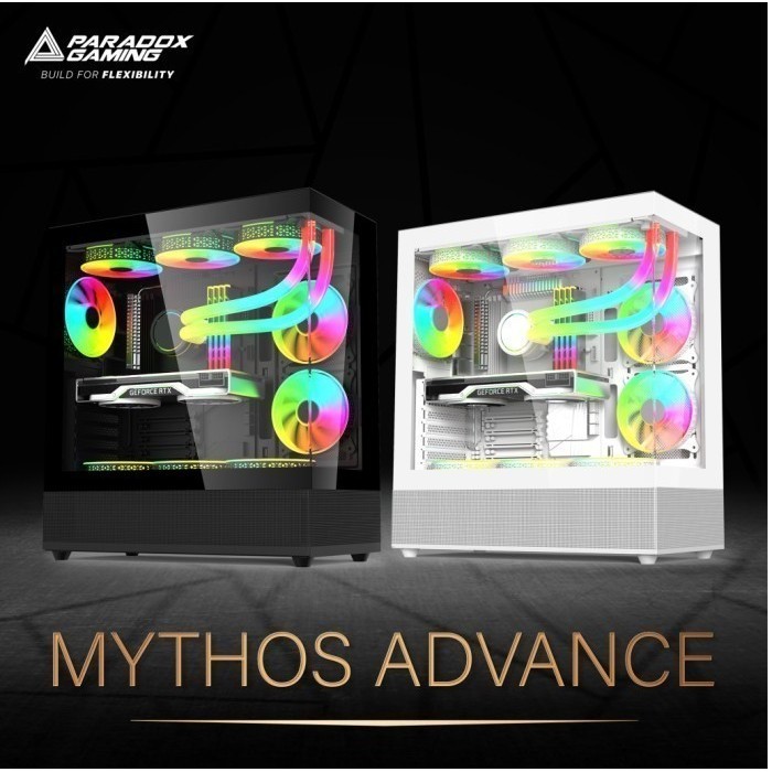 Jual Casing PARADOX Gaming MYTHOS ADVANCE V930 - ATX, mATX Gaming Case ...