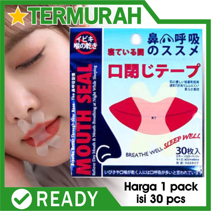 Jual Snoredoc plester Mouth Tape mulut Anti Ngorok Anti Dengkur Snore ...