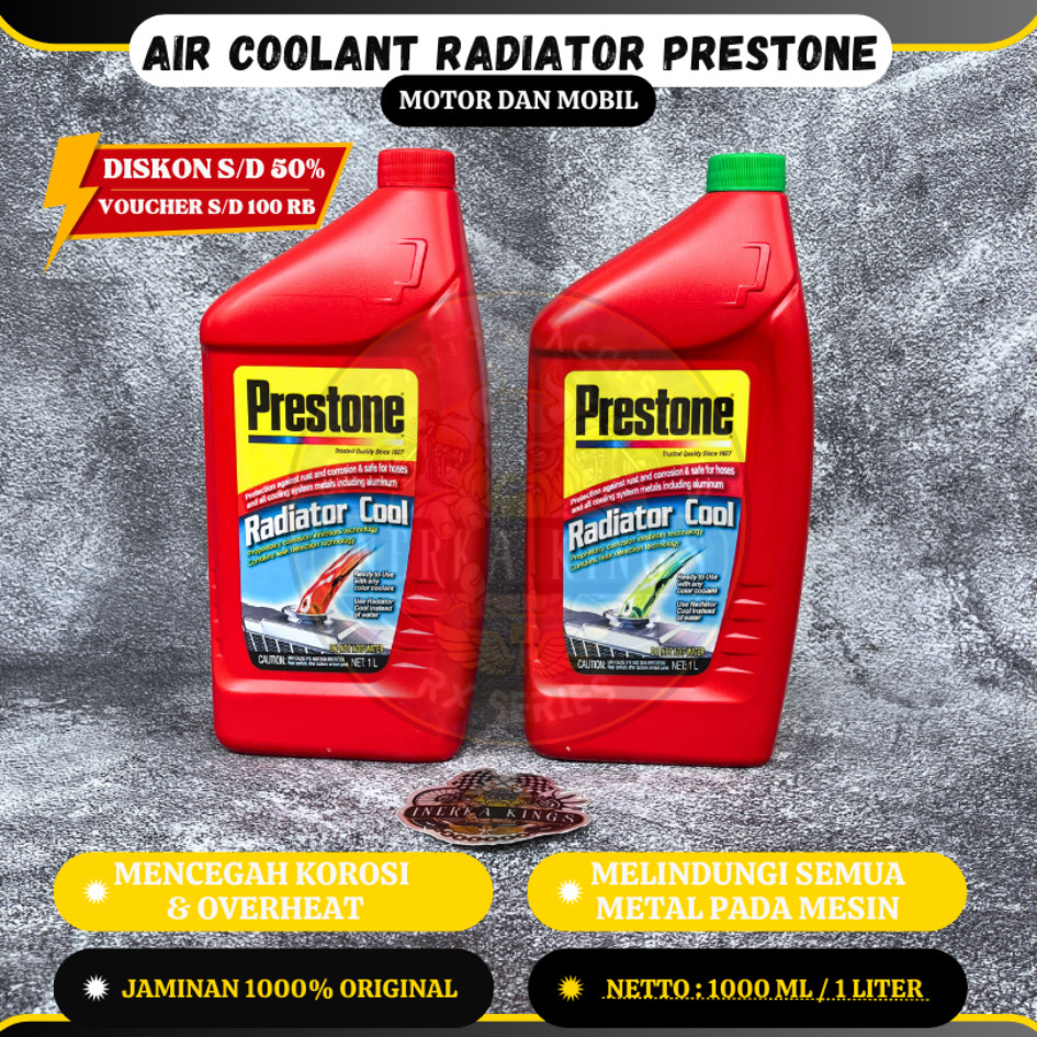 Jual PRESTONE Cairan Pendingin Radiator Coolant ORIGINAL PRESTONE 1 ...