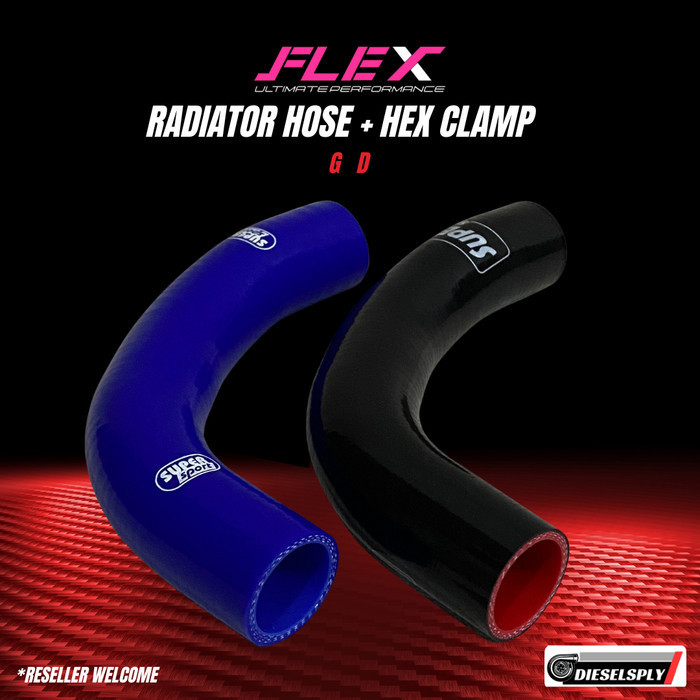Jual Super Sport Radiator Hose Selang Radiator GD Innova/Fortuner/Hilux ...