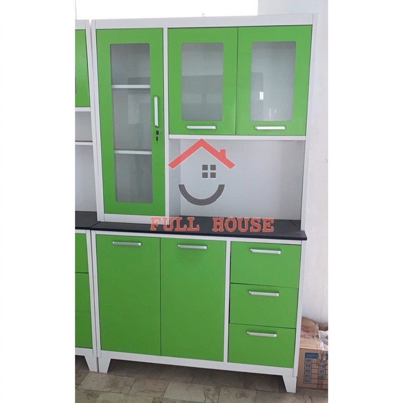 Jual promo big salle rak dapur lemari dapur kitchen set rak piring ...