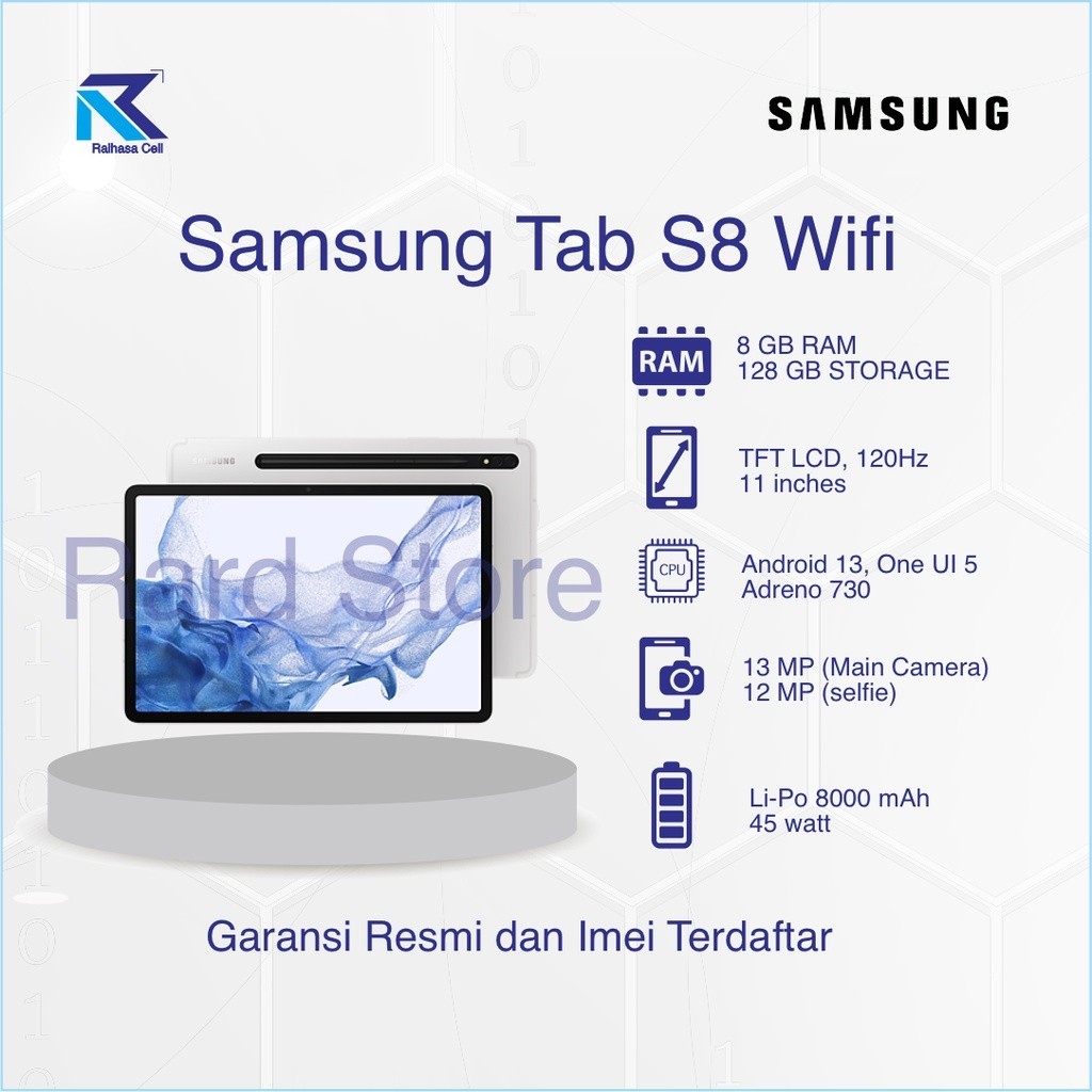 Jual Samsung Galaxy Tab S8 (Wifi) | Shopee Indonesia